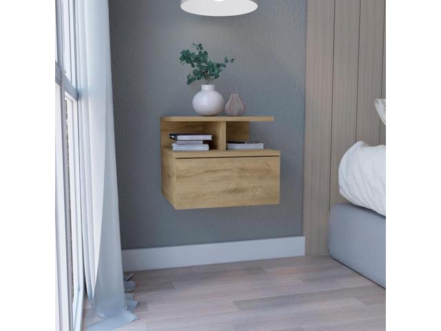 Click here for Floating Nightstand 12H  Wall Mounted with Single... prices