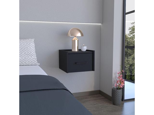 Click here for Floating Nightstand  Space-Saving Design with Hand... prices