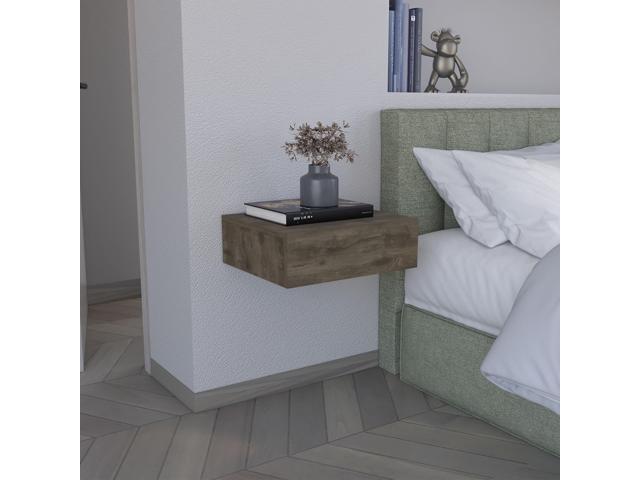 Click here for Floating Nightstand 5H  Modern Wall-Mounted Bedsid... prices
