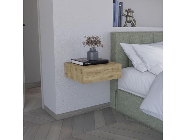 Click here for Floating Nightstand 5H  Modern Wall-Mounted Bedsid... prices