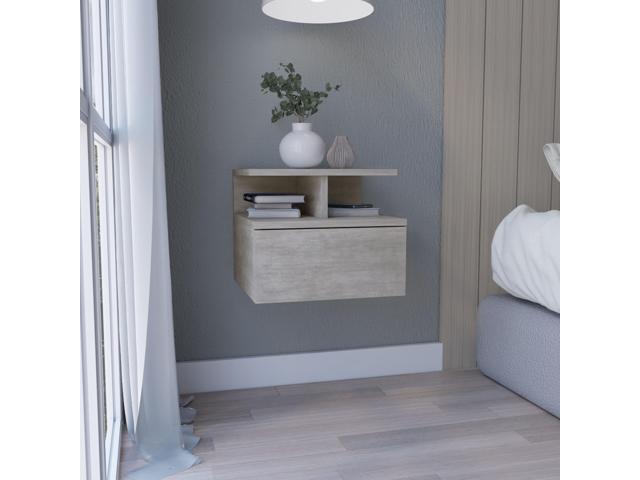 Click here for Floating Nightstand 12H  Wall Mounted with Single... prices