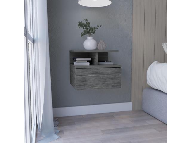 Click here for Floating Nightstand 12H  Wall Mounted with Single... prices