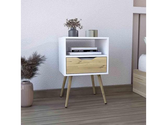Click here for Nightstand 25H  Superior Top  Four Legs  One Open... prices