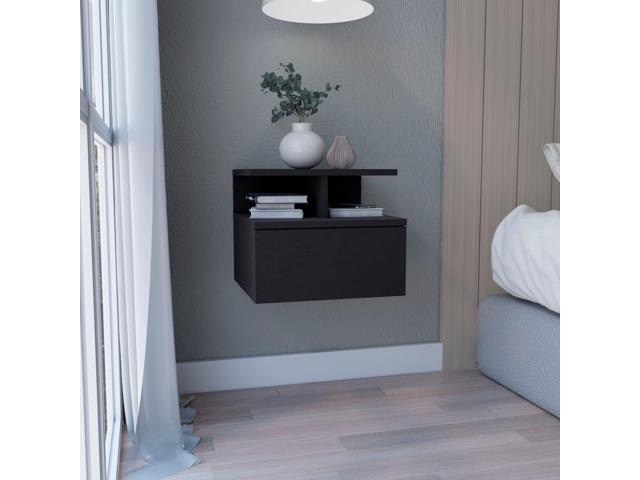 Click here for Floating Nightstand 12H  Wall Mounted with Single... prices