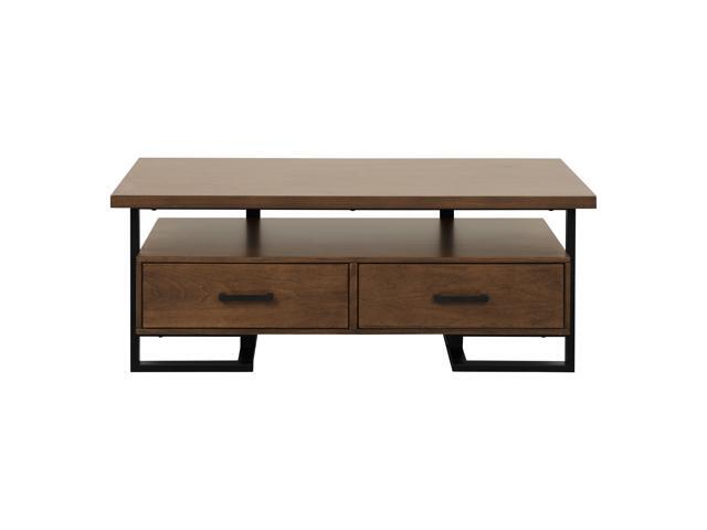 Click here for Contemporary Design Unique Frame 1pc Coffee Table... prices