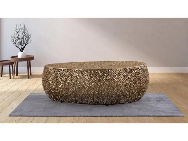 Click here for T3601-50 Oval Coffee Table Gold same as G150108425... prices