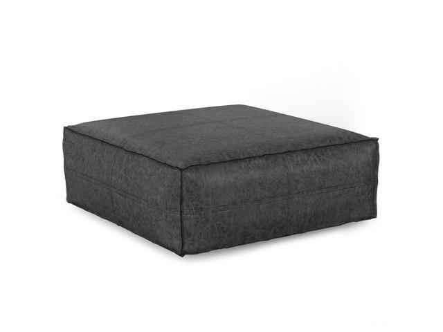 Click here for Brody - Extra Large Coffee Table Pouf - Distressed... prices