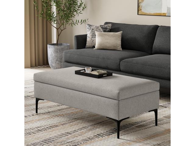 Click here for Rebecca Large Coffee Table Storage Ottoman with Li... prices