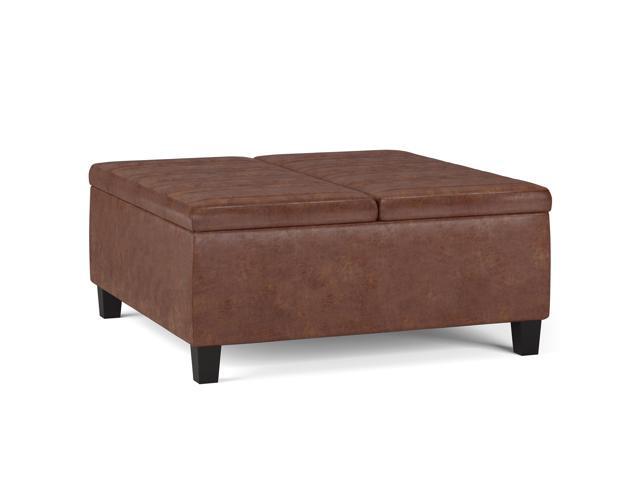 Click here for Ellis - Coffee Table Storage Ottoman - Distressed... prices