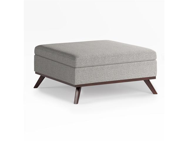 Click here for Owen - Square Coffee Table Storage Ottoman - Cloud... prices