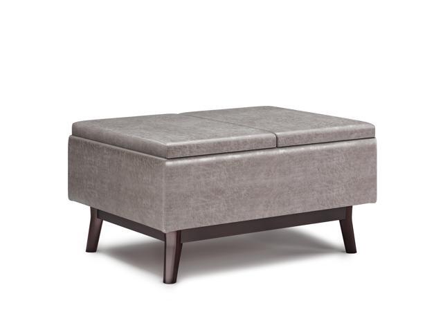 Click here for Owen - Tray Top Small Coffee Table Storage Ottoman... prices