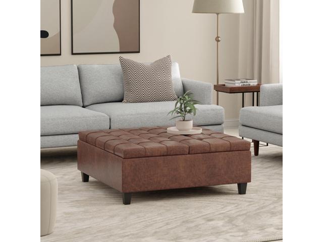 Click here for Harrison Large Square Coffee Table Storage Ottoman prices