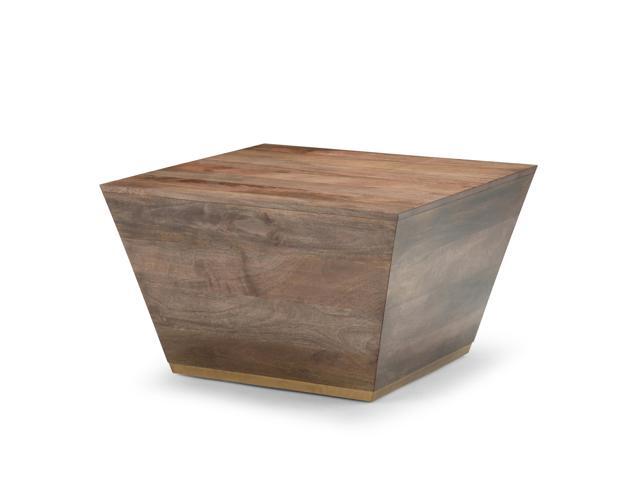 Click here for Abba - Square Coffee Table - Dark Brown prices