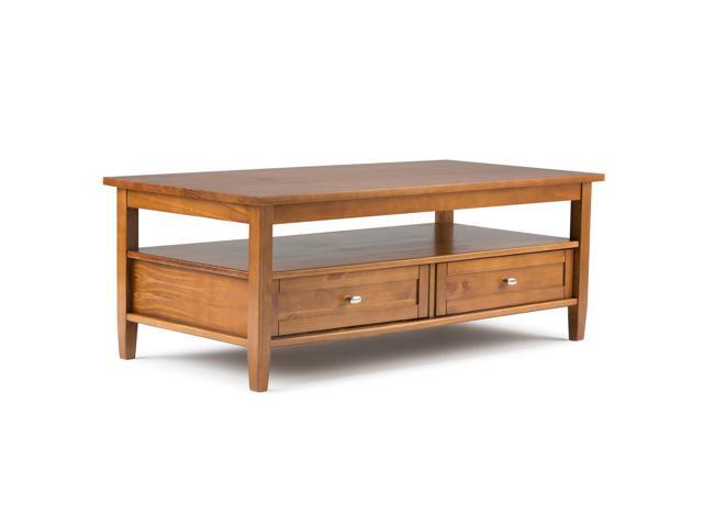 Click here for Warm Shaker - Coffee Table - Light Golden Brown prices