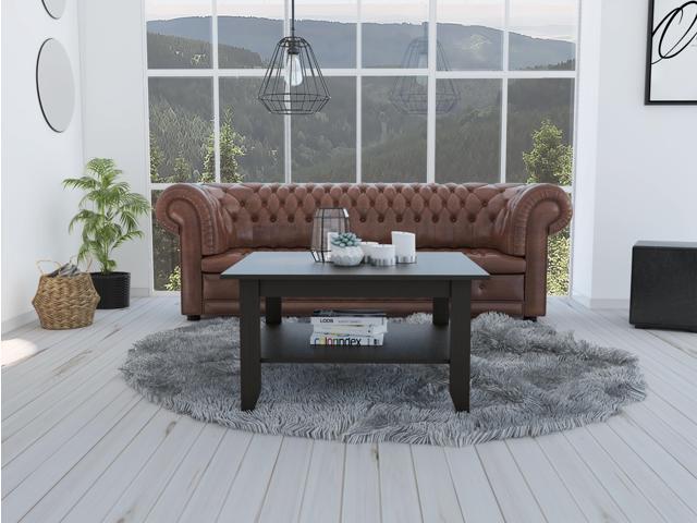 Click here for Danvers Rectangle Coffee Table Black Wengue prices