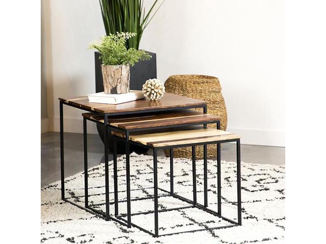 Click here for Natural and Black 3-piece Nesting Table prices