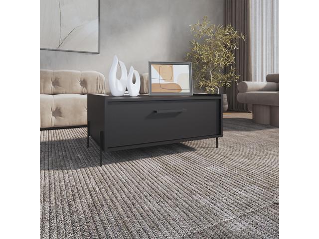 Click here for Shan 15 High Minimalistic Coffe Table with Pull Do... prices