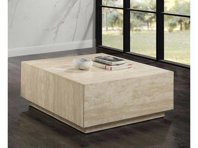 Click here for Deon Beige Travertine Coffee Table prices