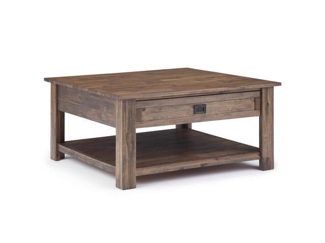 Click here for Monroe - Square Coffee Table - Rustic Natural Aged... prices