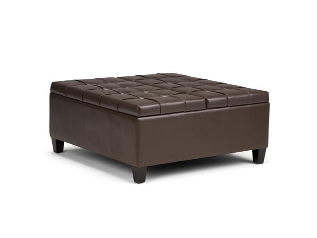 Click here for Harrison - Coffee Table Storage Ottoman - Chocolat... prices