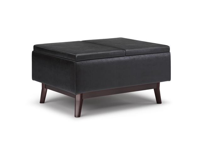 Click here for Owen - Tray Top Small Coffee Table Storage Ottoman... prices