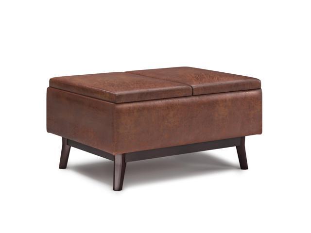Click here for Owen - Tray Top Small Coffee Table Storage Ottoman... prices