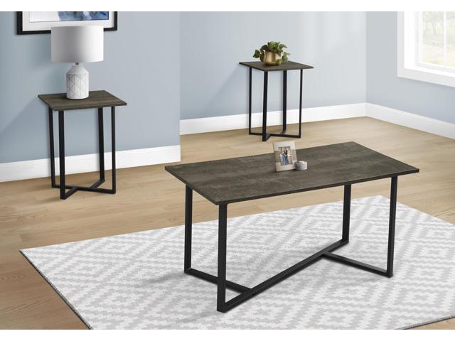 Click here for Table Set  3pcs Set  Coffee  End  Living Room  Dar... prices