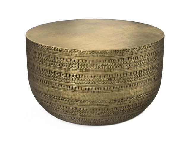 Click here for Johnsen Metal Coffee Table in Antique Gold prices