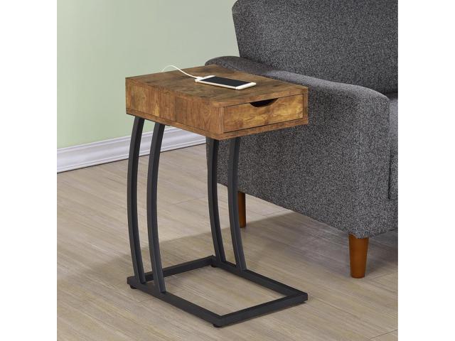Click here for Antique Nutmeg and Gunmetal Hi-tech Accent Table prices