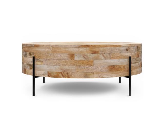 Click here for Rayburn - Drum Coffee Table - Natural prices
