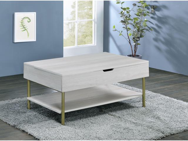 Click here for Whitman - Lift-Top Coffee Table - White prices