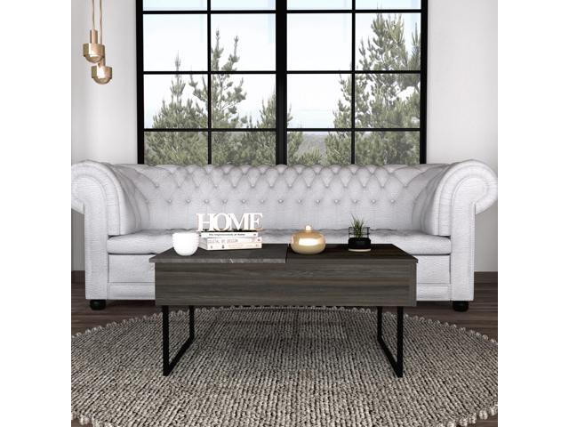 Click here for Westover Rectangle Lift Top Coffee Table Carbon Es... prices