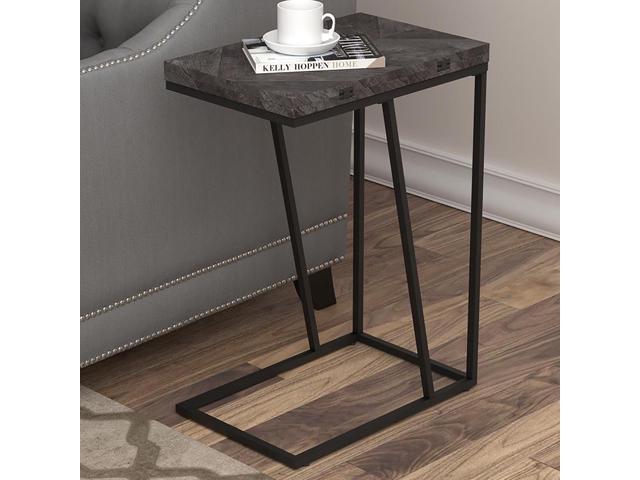 Click here for Rustic Grey and Sandy Black Rectangle Accent Table prices