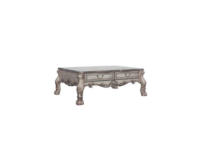 Click here for Dresden Vintage Bone White Finish Coffee Table prices