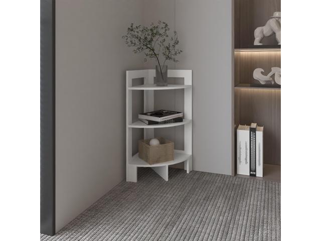 Click here for Riga Corner 3-Tier Shelf Side Table 31.7 High  Sof... prices