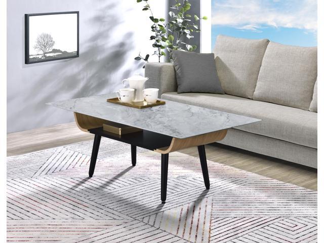 Click here for Landon 47 Coffee Table with Glass Gray Marble Text... prices