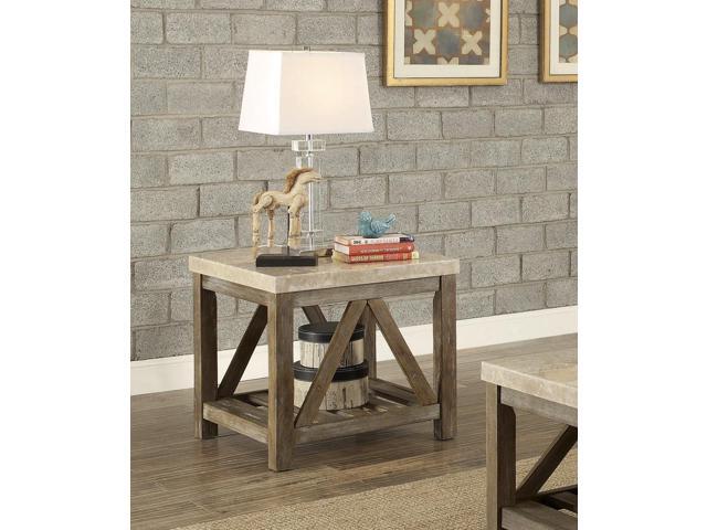 Click here for Industrial Style Angled Support 1pc End Table with... prices