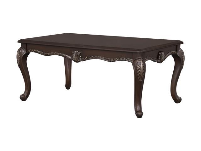 Click here for Pierce Cherry Finish Coffee Table prices