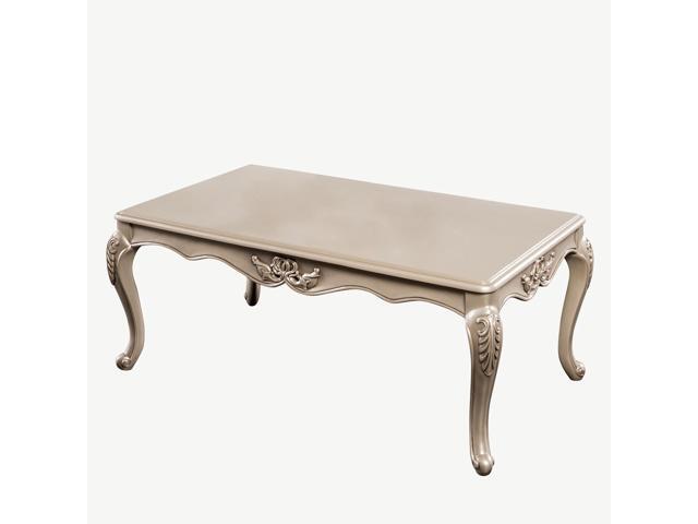 Click here for Traditional Style 1pc Coffee Table Curved Legs Car... prices