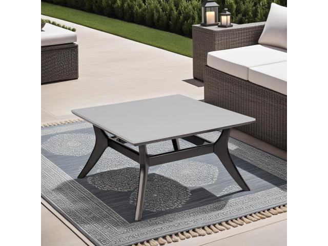 Click here for Beckham Outdoor Coffee Table in Dark Eucalyptus Wo... prices
