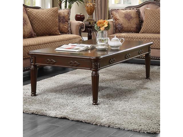 Click here for Espresso Coffee Table with Turned Legs prices