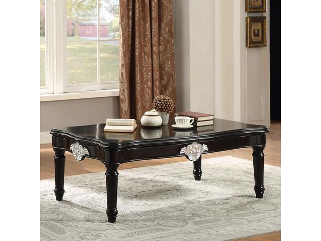 Click here for Black Coffee Table with Turned Legs prices