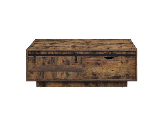 Click here for Bellarosa Rustic Oak Finish Coffee Table prices