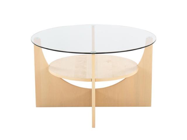 Click here for U-Shaped Contemporary Coffee Table in Natural Wood... prices