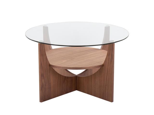 Click here for U-Shaped Contemporary Coffee Table in Walnut Wood... prices