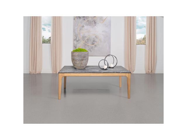 Click here for Blaine Grey and Light Oak Rectangular SmartTop Cof... prices