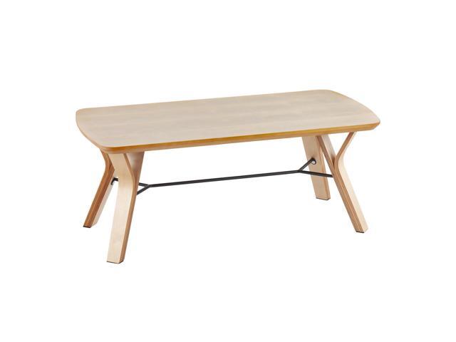 Click here for Folia Mid-Century Modern Coffee Table in Natural W... prices