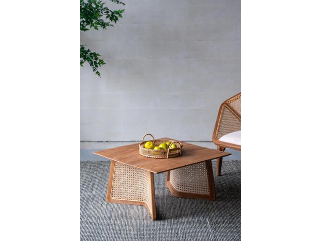 Click here for 27.6x27.6x13.8 Teak Coffee Table prices