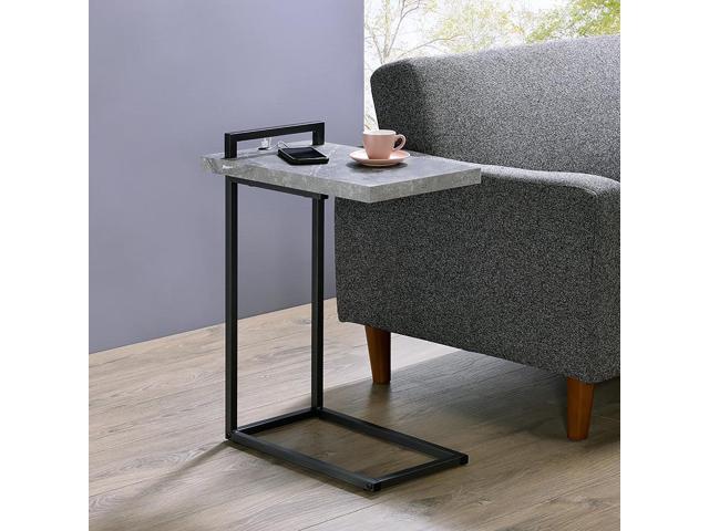 Click here for Grey and Gunmetal C-Table with USB Charging Port prices