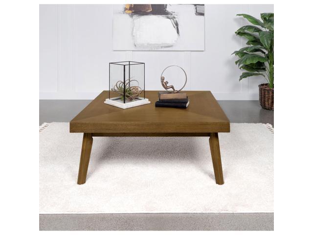 Click here for Hayward Walnut Brown Square Wood Coffee Table prices